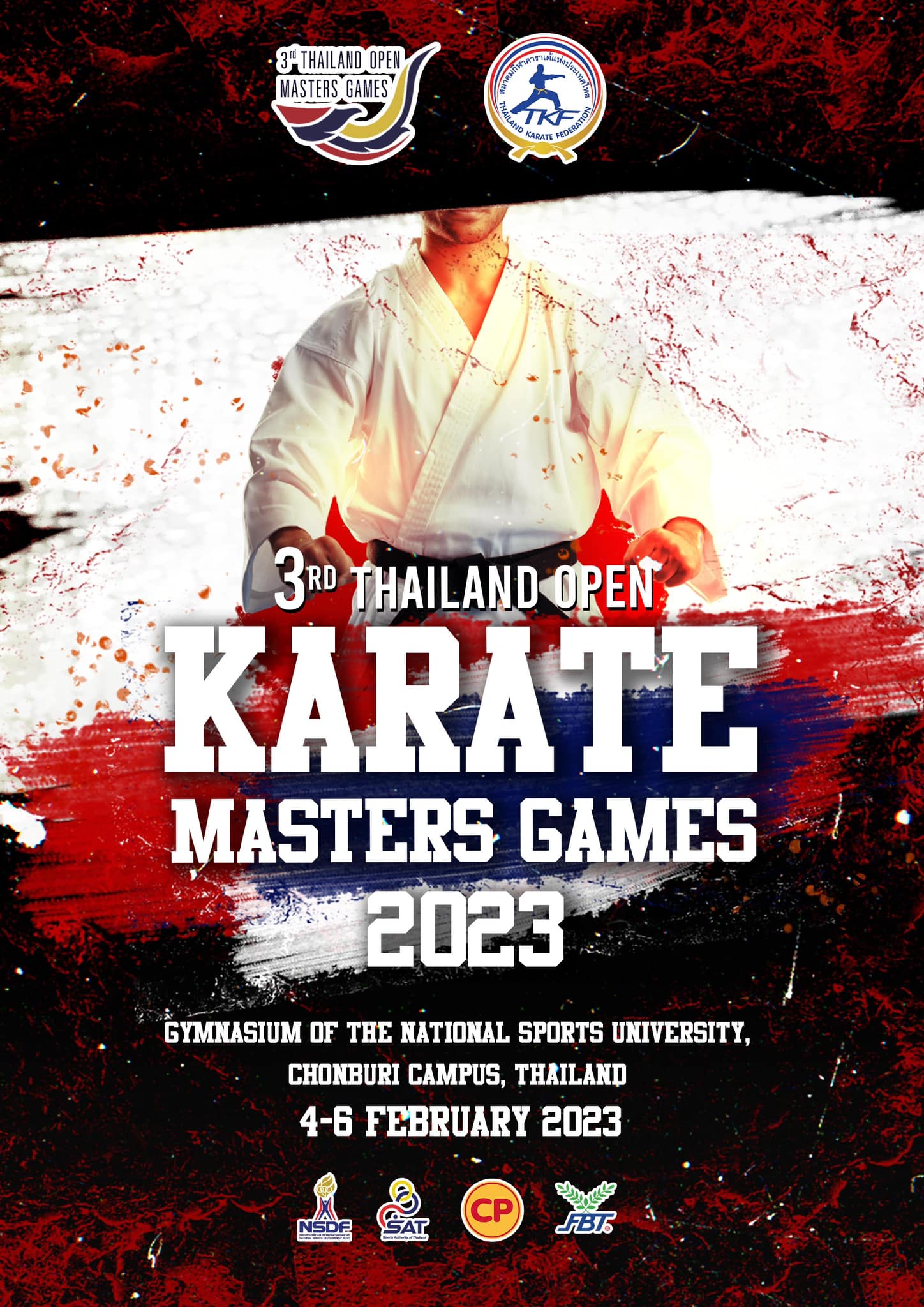 3rd THAILAND OPEN KARATE MASTERS GAMES 2023 - Thailand Karate Federation
